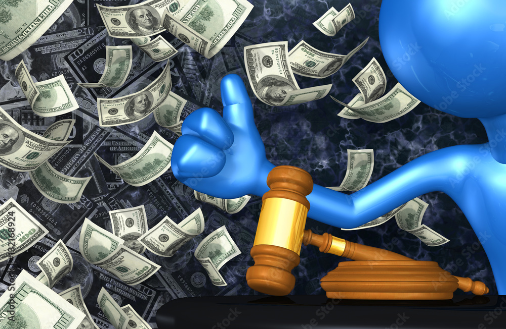 Law Legal Concept With The Original 3D Character Illustration Stock ...