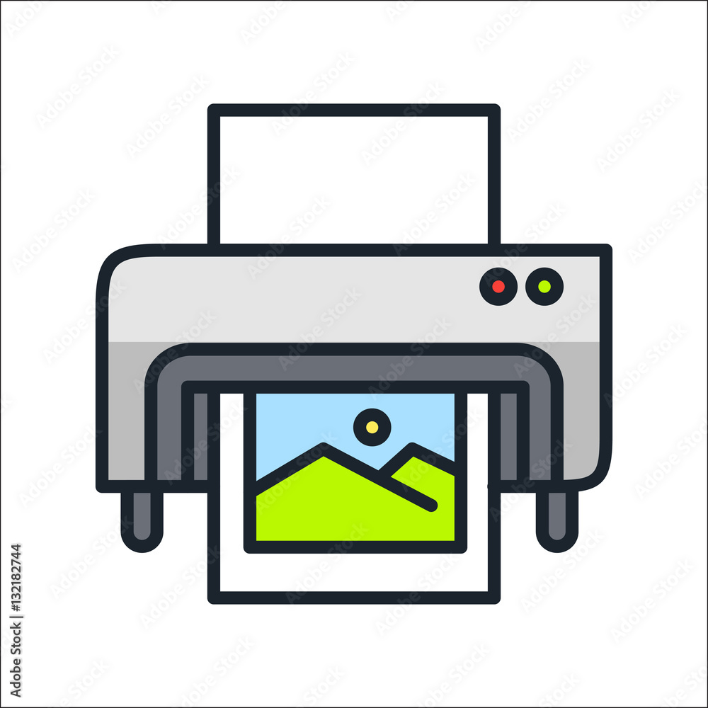 Digital Printing Icon