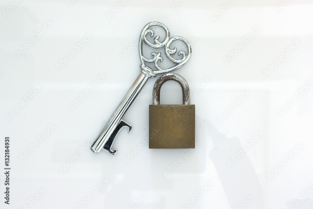 Keys and heart as a symbol of love, keys background, the key to Stock ...