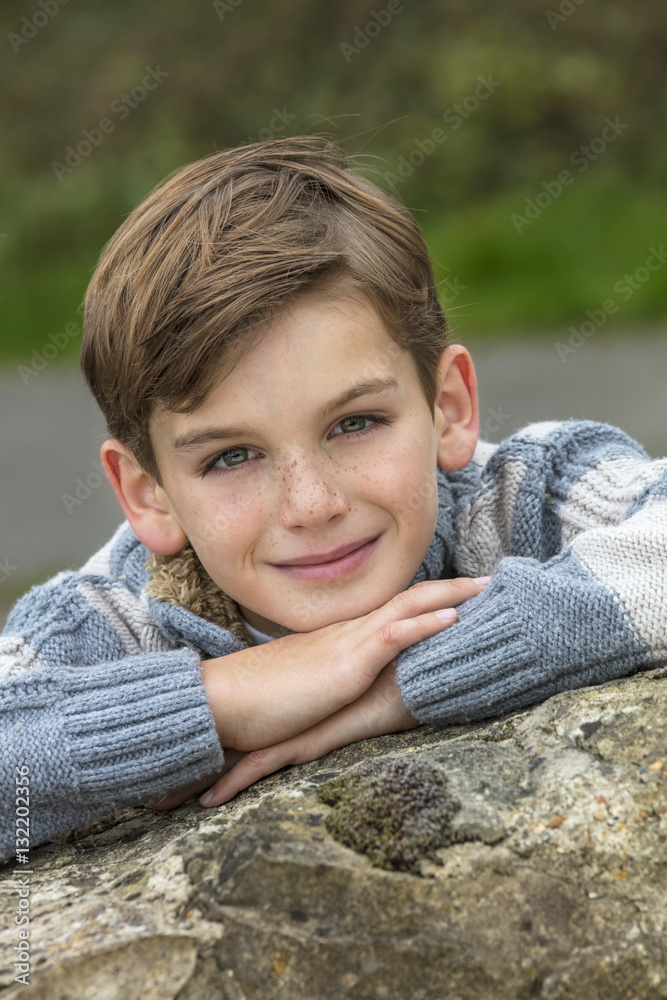 Happy Boy Male Child Stock Photo | Adobe Stock