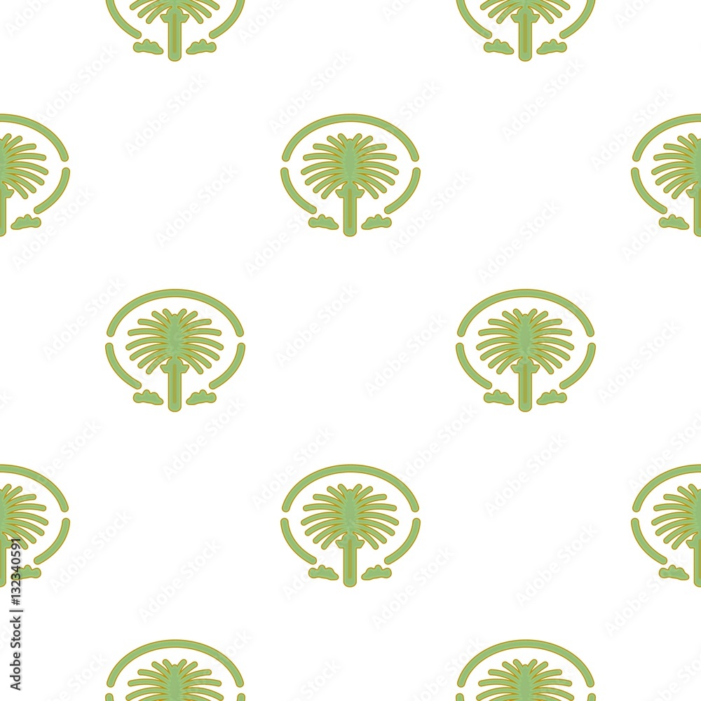 Sheikh icon in pattern style isolated on white background. Arab ...