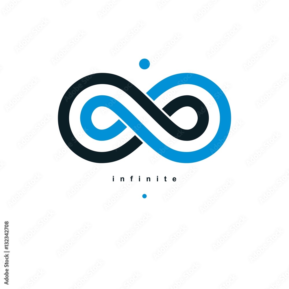 Infinity Loop vector symbol, conceptual logo special design. Stock ...