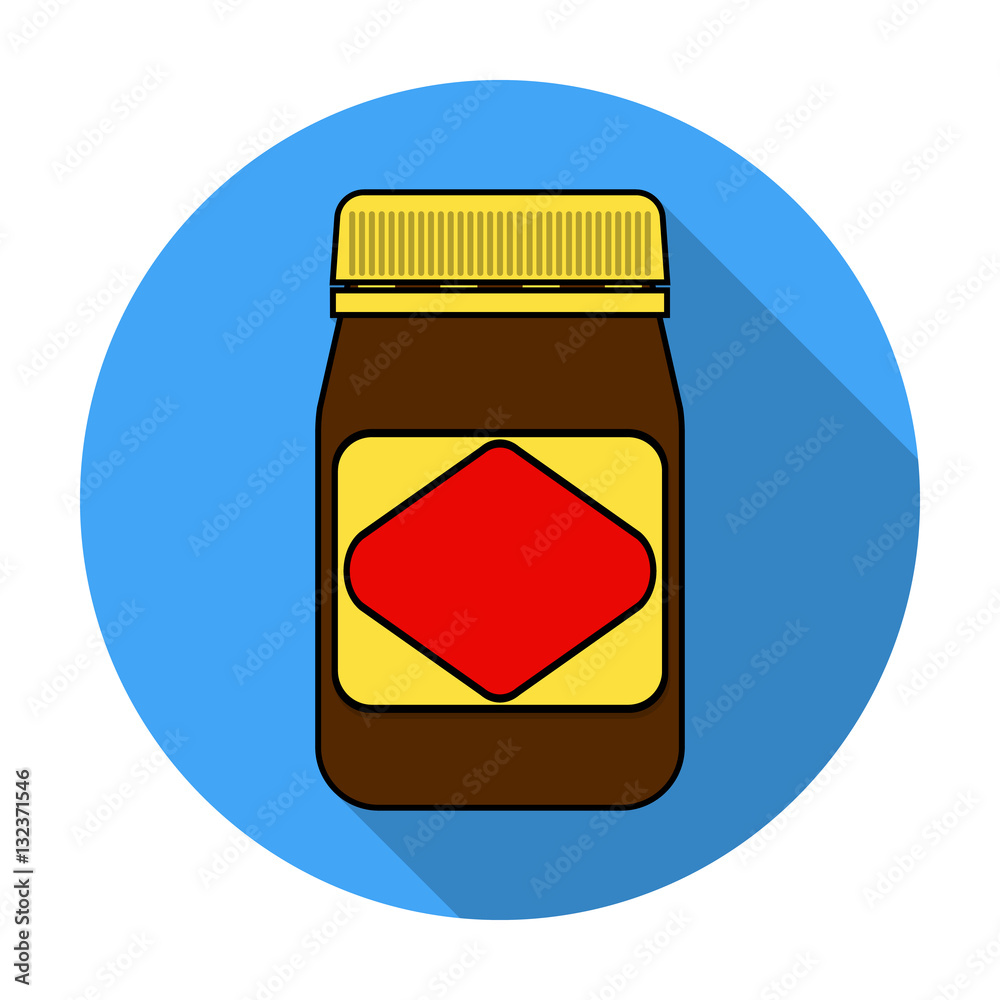Australian food spread icon in flat style isolated on white background ...
