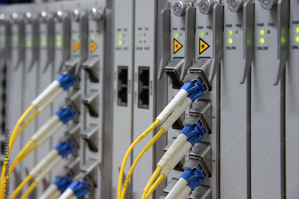 Fiber Optical connector interface for Cards Equipment DWDM telec Stock ...