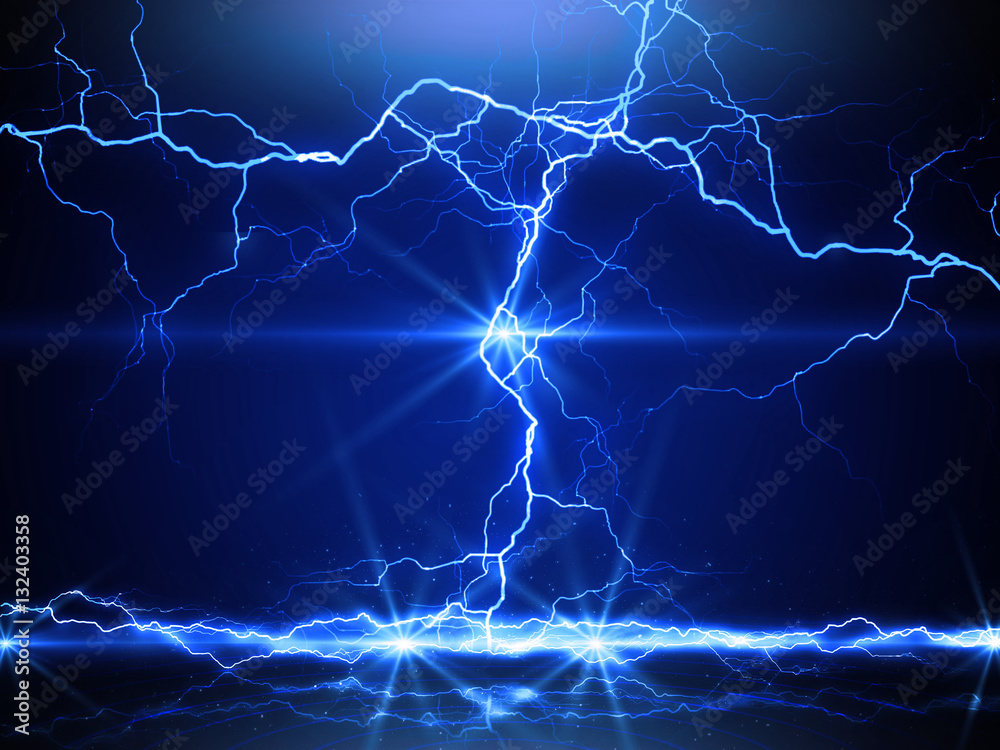 power lightning background Stock Illustration | Adobe Stock