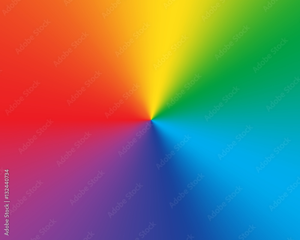 Radial gradient rainbow background Stock 벡터 | Adobe Stock