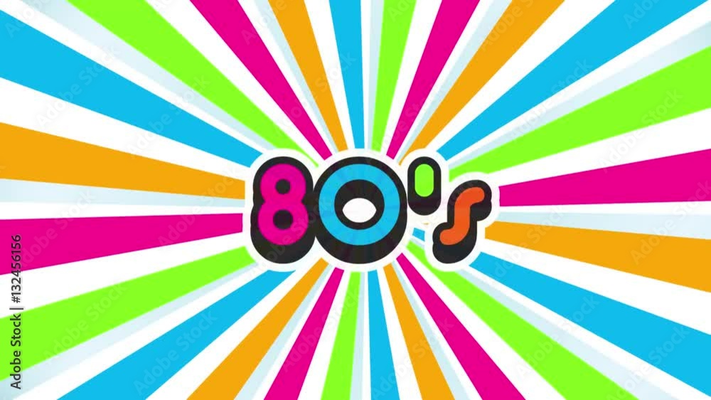 Old School 70s Vintage Motion Graphic Background Stock Video | Adobe Stock