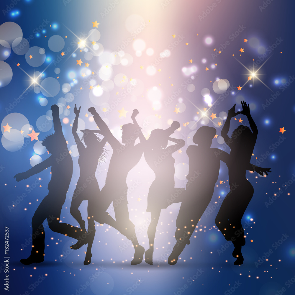 Party people background Stock Vector | Adobe Stock