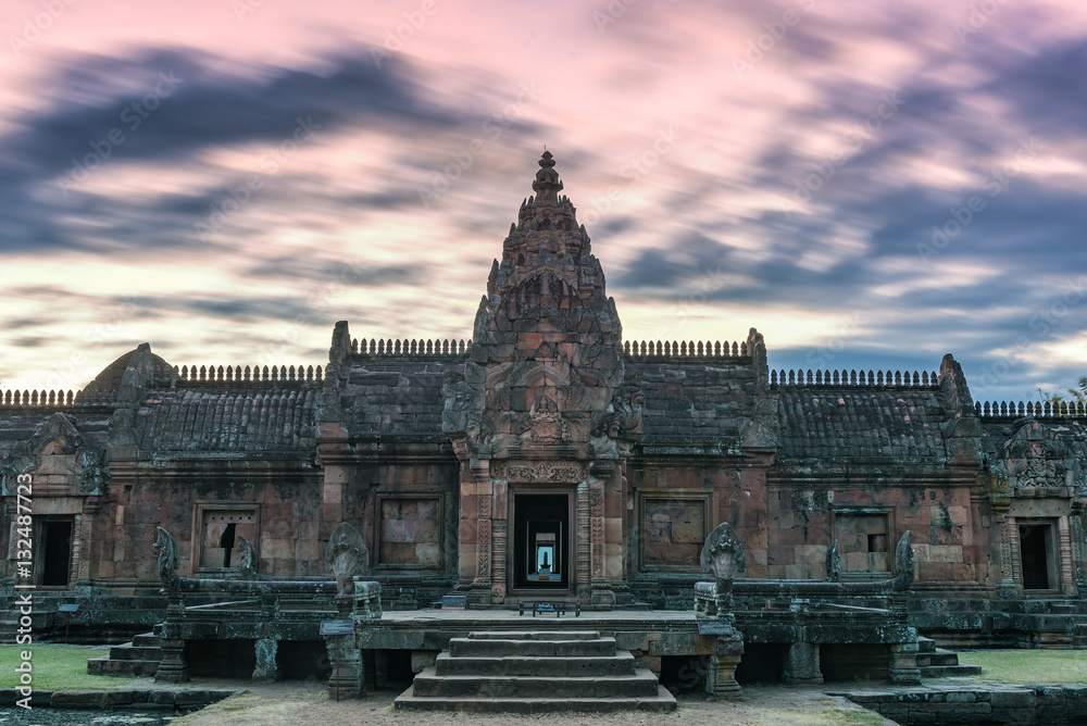 Phanom Rung Stone Castle in Phanom rung Historical Park, is a Khmer ...