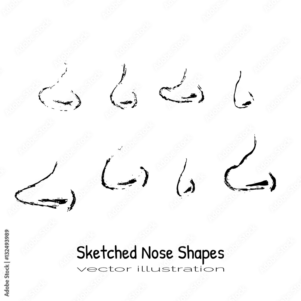 Anime Nose Shapes