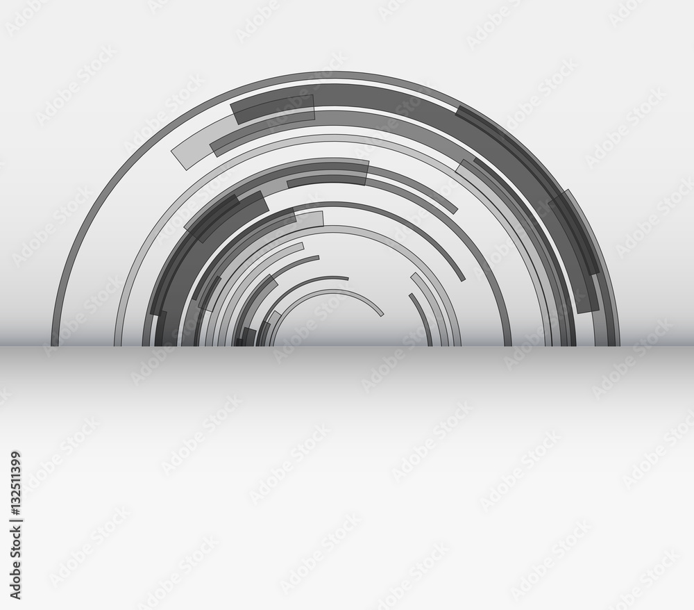 Abstract grey background 3D Stock Vector | Adobe Stock