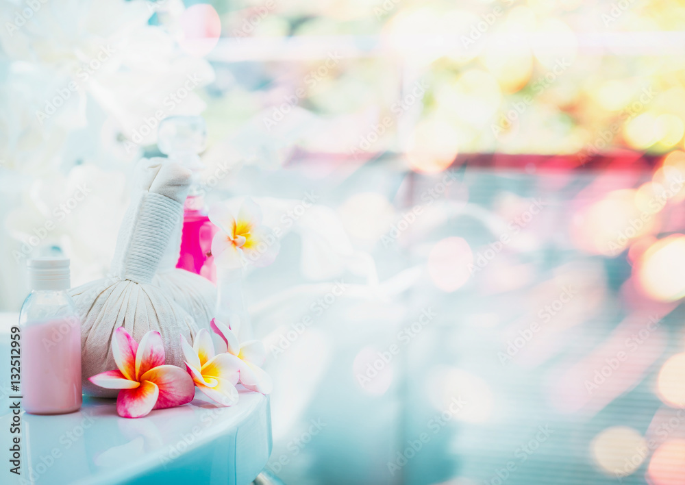 Beautiful spa or wellness background for Healthy body care treatments ...