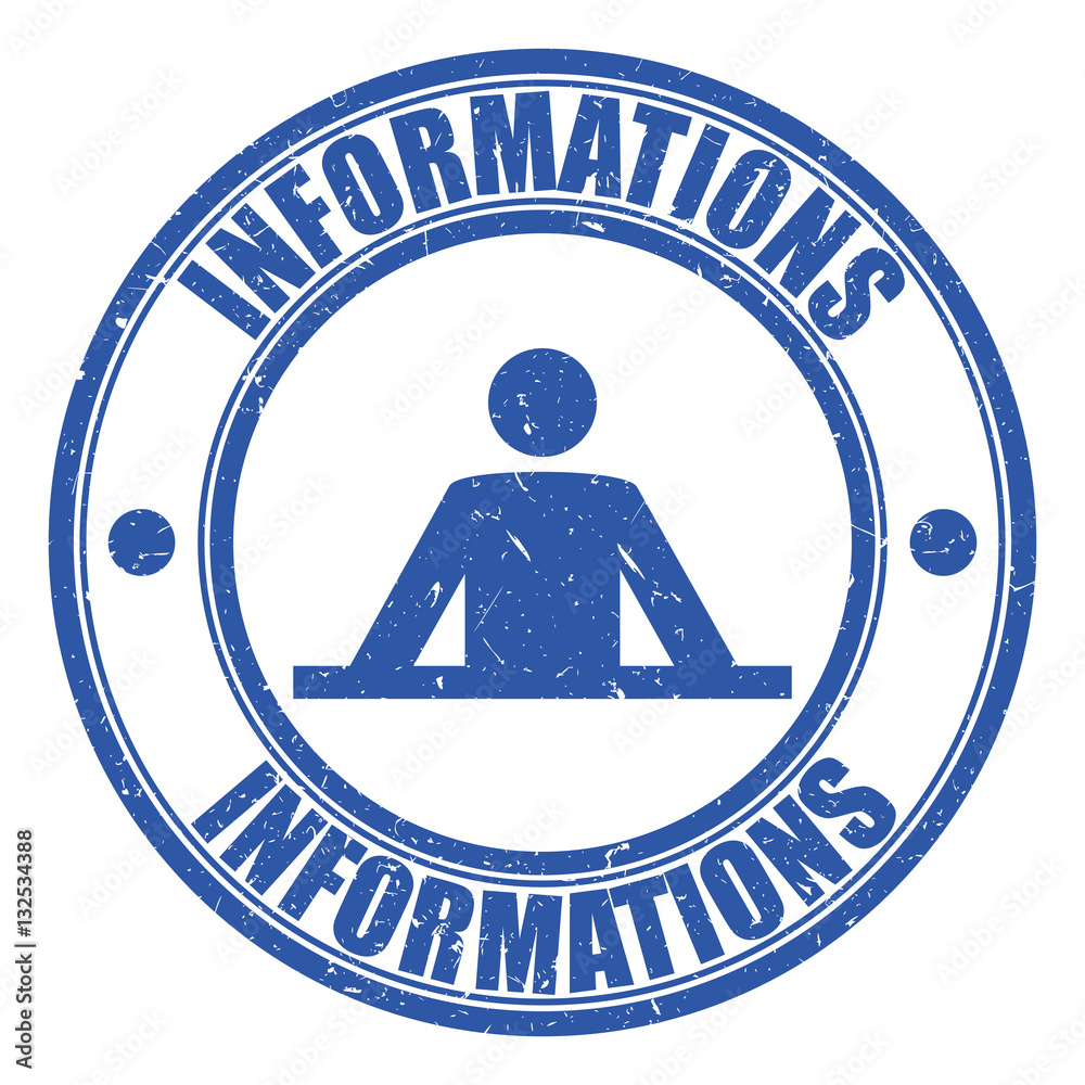 Logo informations. vector de Stock | Adobe Stock