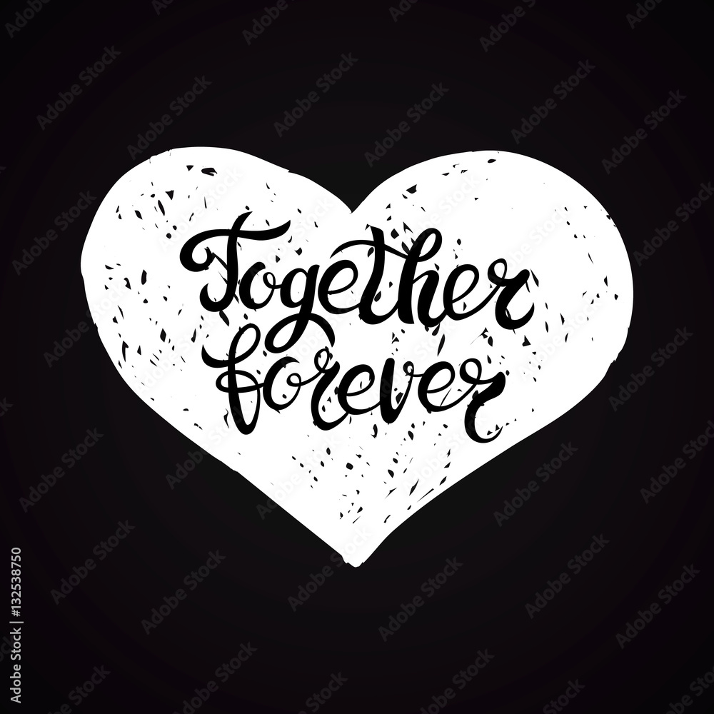 Together Forever Hearts