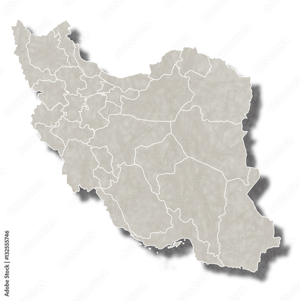イラン 地図 都市 アイコン Stock Vector | Adobe Stock