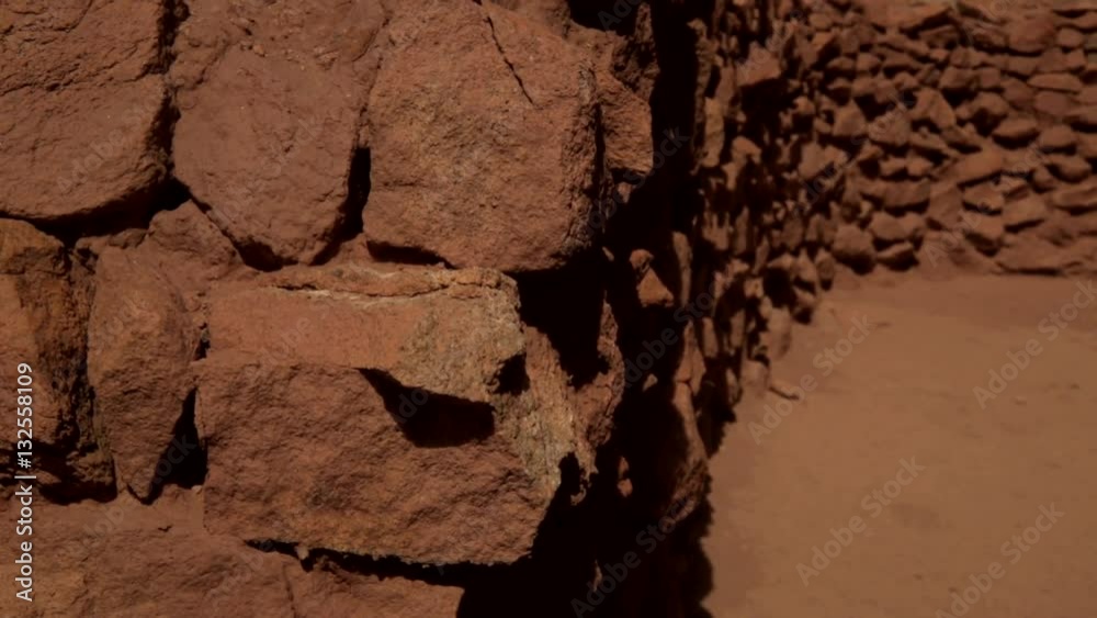 PUKARA DE QUITOR RUINS, ATACA DESERT, CHILE This ancient (pre-Inca ...