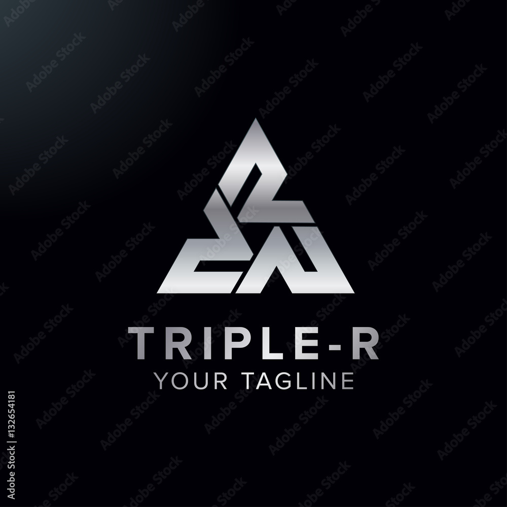 letter Triple R logo Stock Vector | Adobe Stock