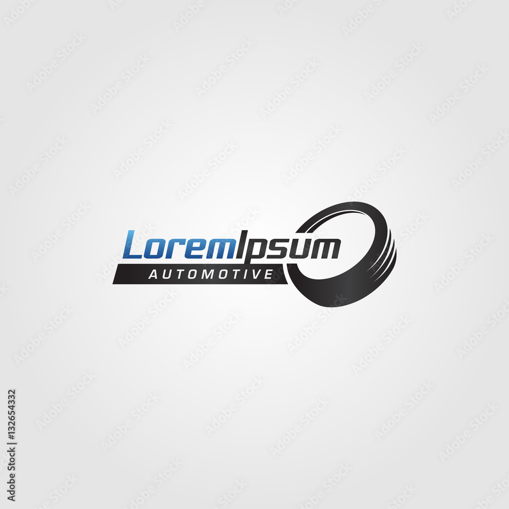 Auto Tire Logo Stock Vector | Adobe Stock