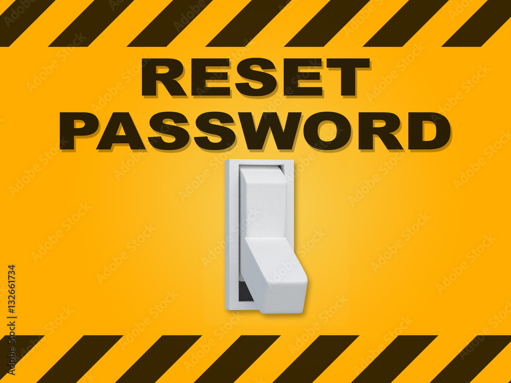 Reset Password concept Stock Illustration | Adobe Stock
