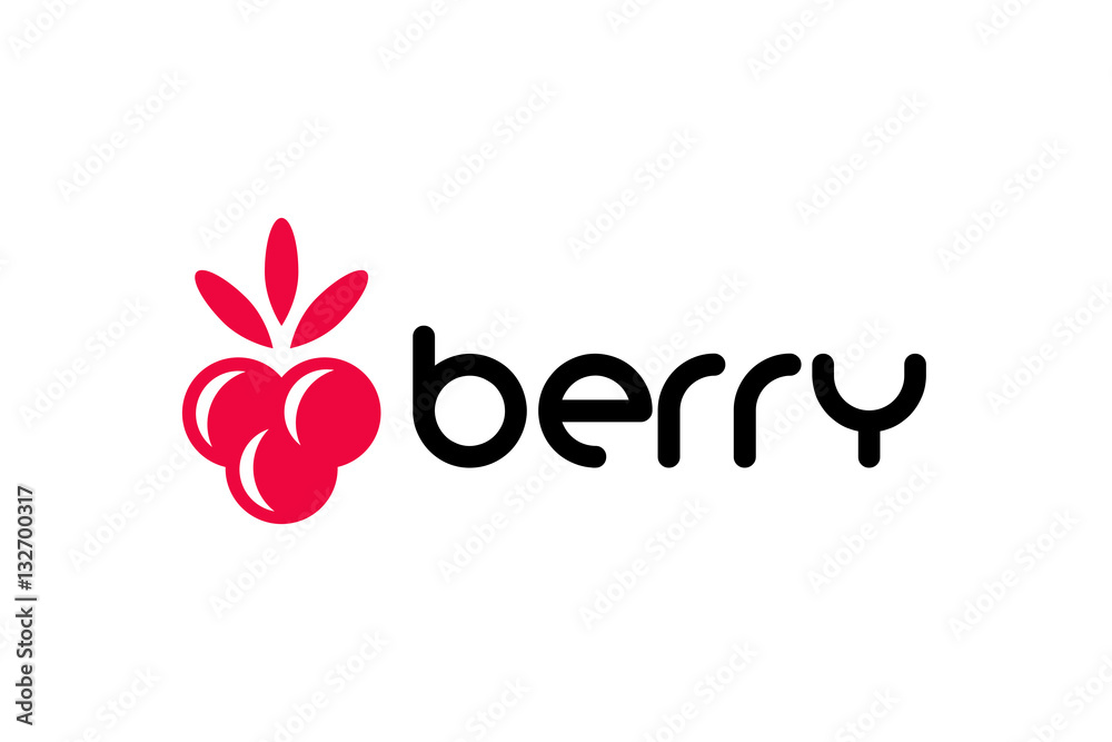Berry Logo vector de Stock | Adobe Stock
