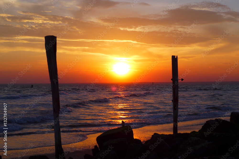 Memorial day sunset Stock Photo | Adobe Stock