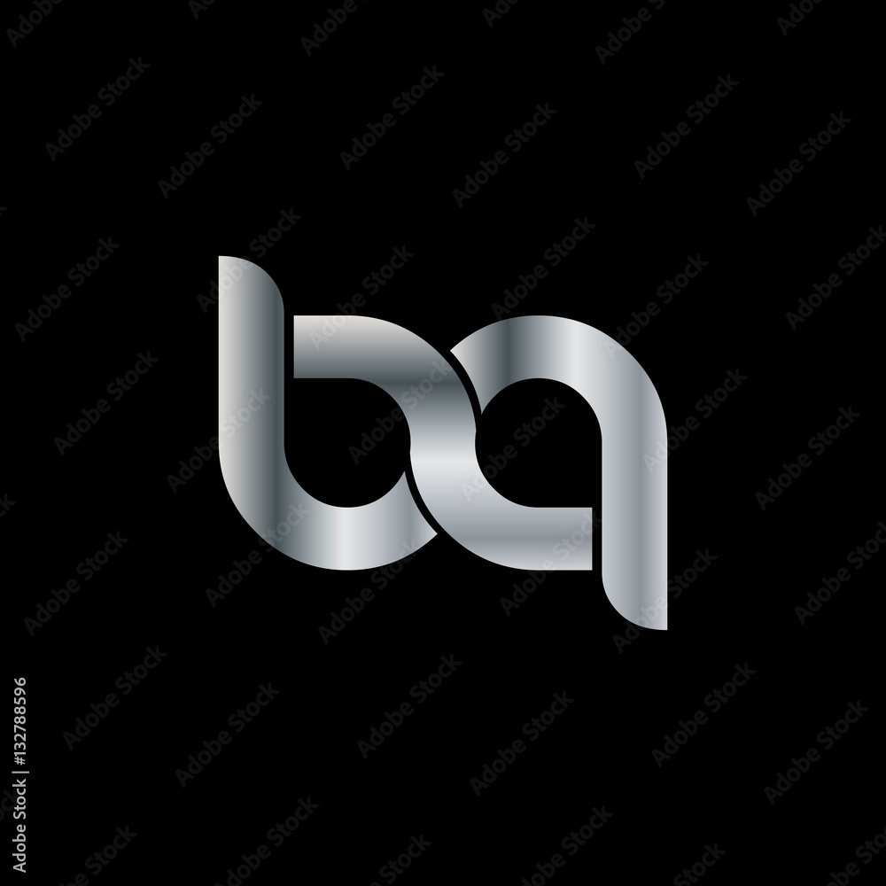 Initial Letter BA Rounded Lowercase Logo Stock Vector | Adobe Stock