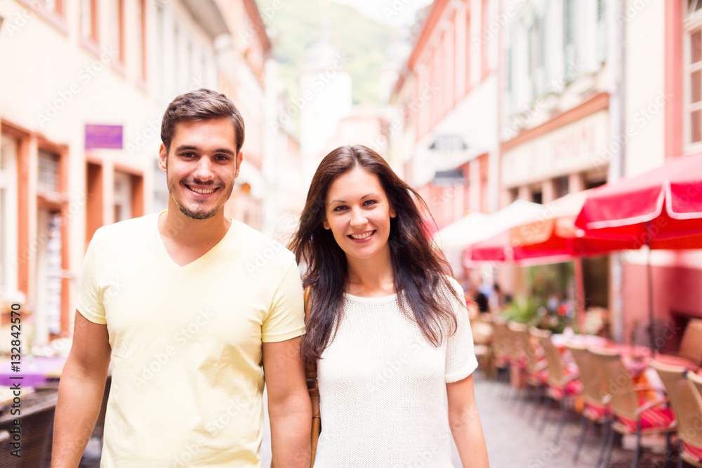 Young People Having A Good Day Out In The City Stock Photo | Adobe Stock