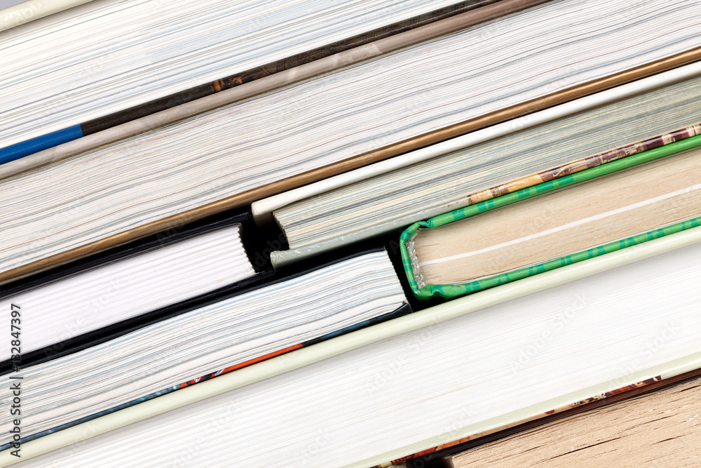 Books up-close Stock Photo | Adobe Stock