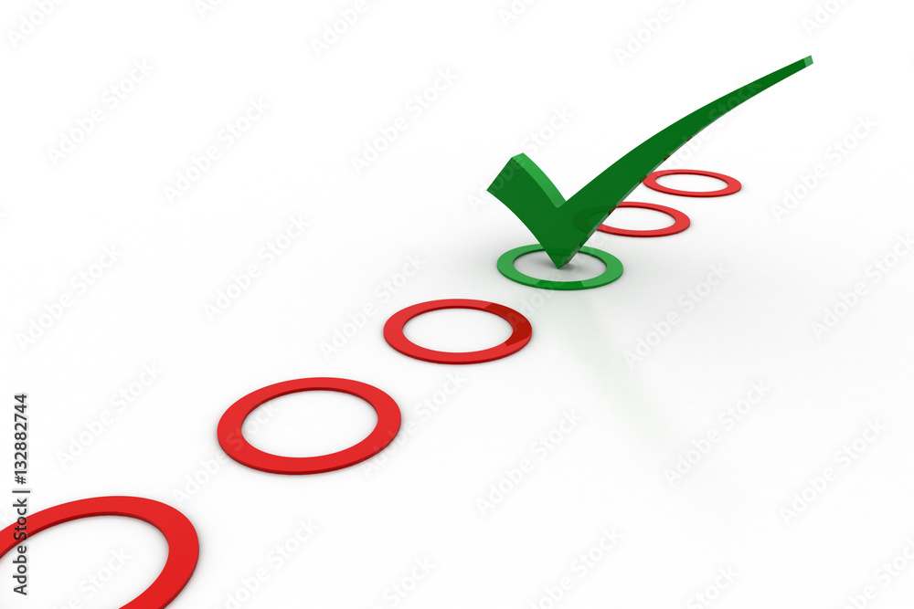 Check mark Stock Illustration | Adobe Stock