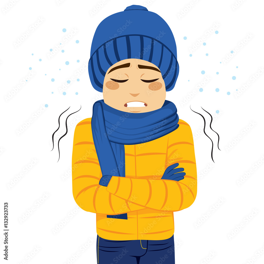 Real Person Shivering