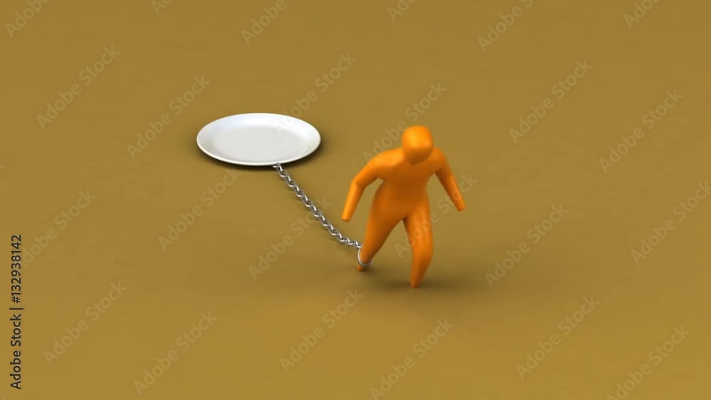Burden symbol - 3D Animation Stock Video | Adobe Stock
