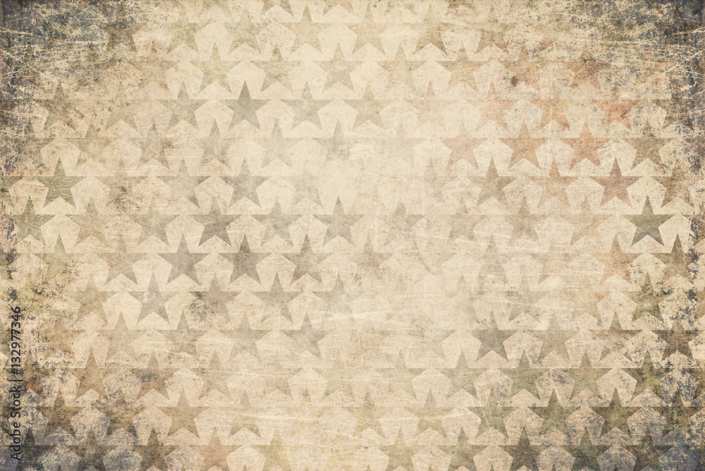 Old stars background. Grunge paper texture. Stock Photo | Adobe Stock