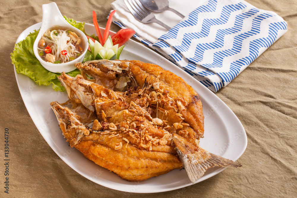Thai Fried Whole Fish