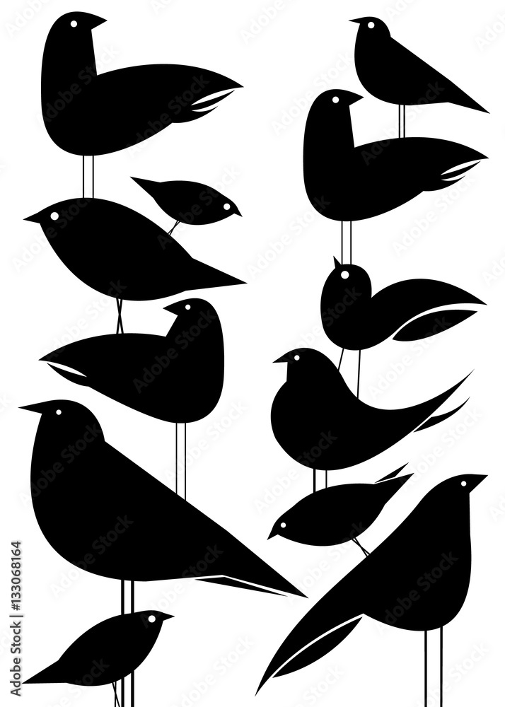 vector, nature, illustration, bird, art, design, graphic Stock Vector ...