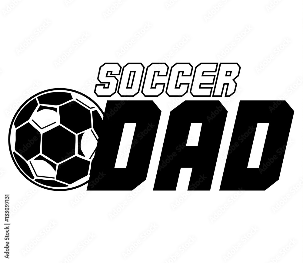 soccer dad Stock Vector | Adobe Stock