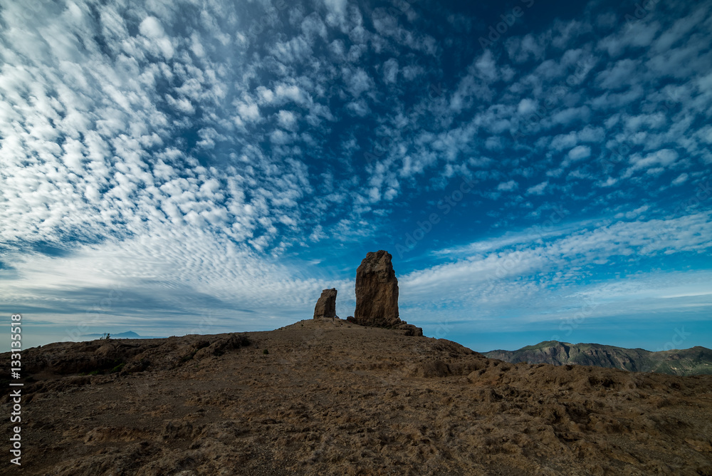 Gran Canaria, Roque Nublo. Symbol of the island. Stock Photo | Adobe Stock