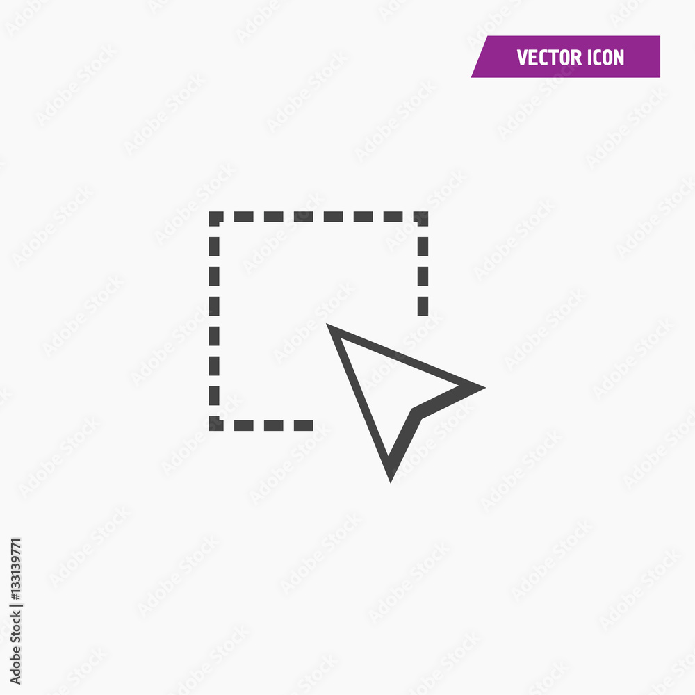 Lasso tool icon illustration isolated vector sign symbol vector de ...