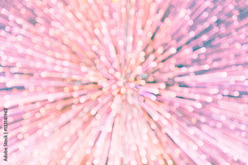 abstract concept blurred diverging from the center of a sphere of light ...