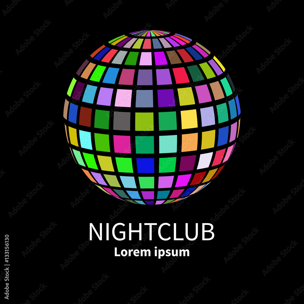 Logo for nightclub Stock Vector | Adobe Stock