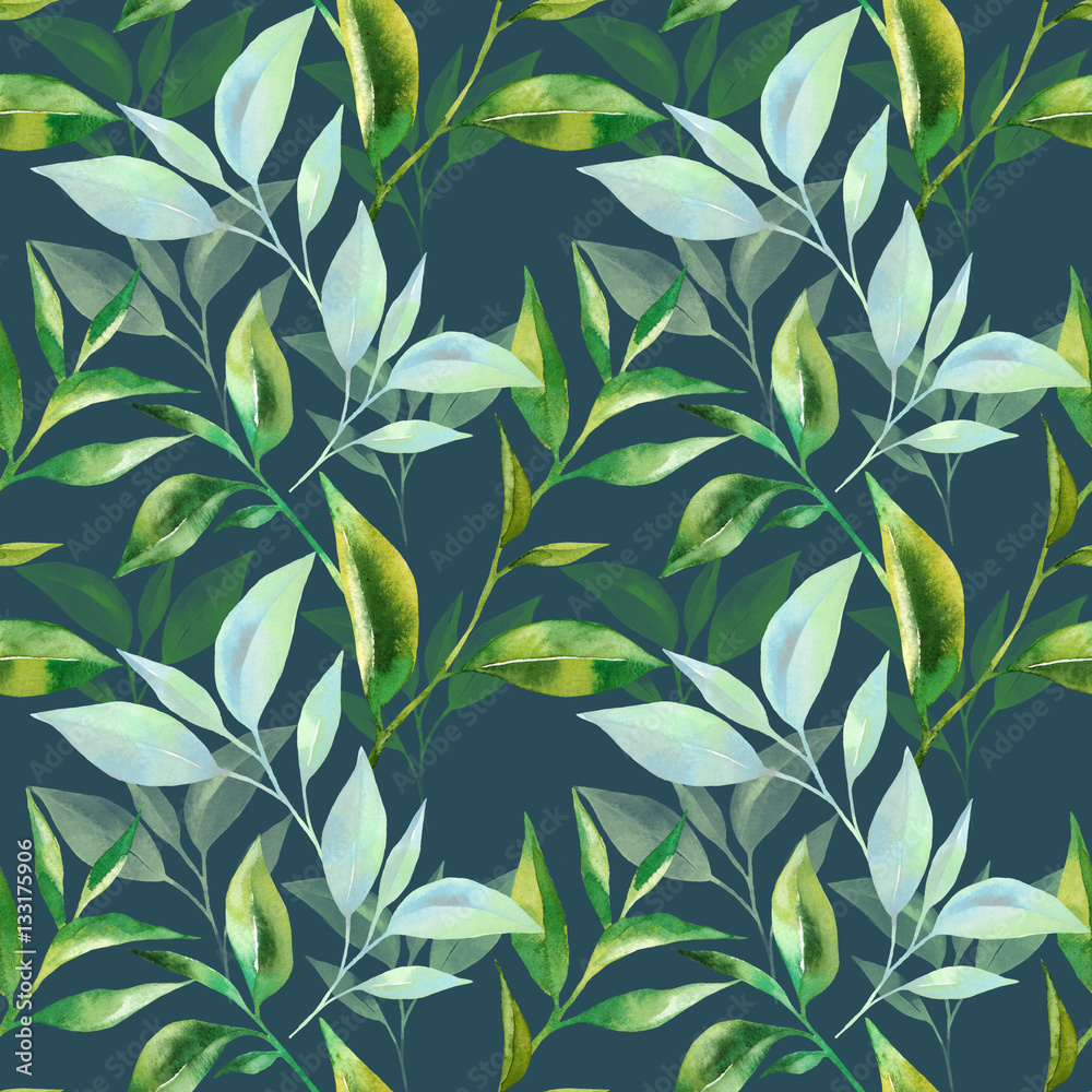 Green Tea Leaves Wallpaper