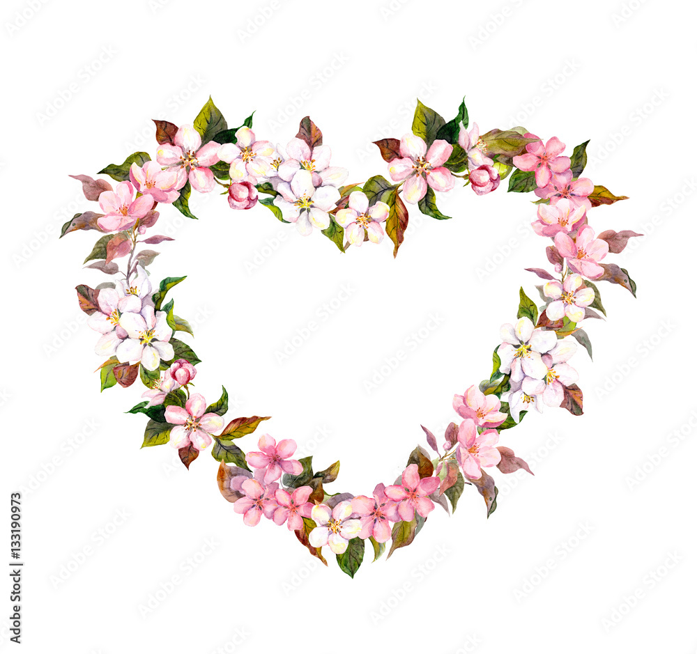 Vintage Pink Heart Clipart