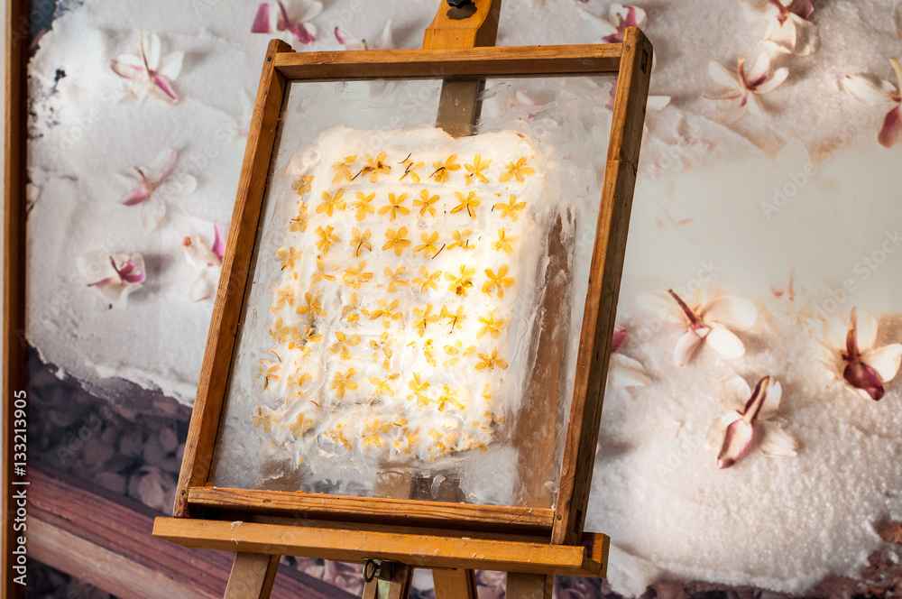 Enfleurage, técnica extracción perfume foto de Stock | Adobe Stock