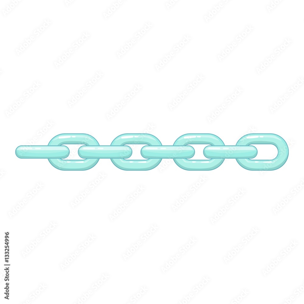 Chain icon, cartoon style Stock Vector | Adobe Stock