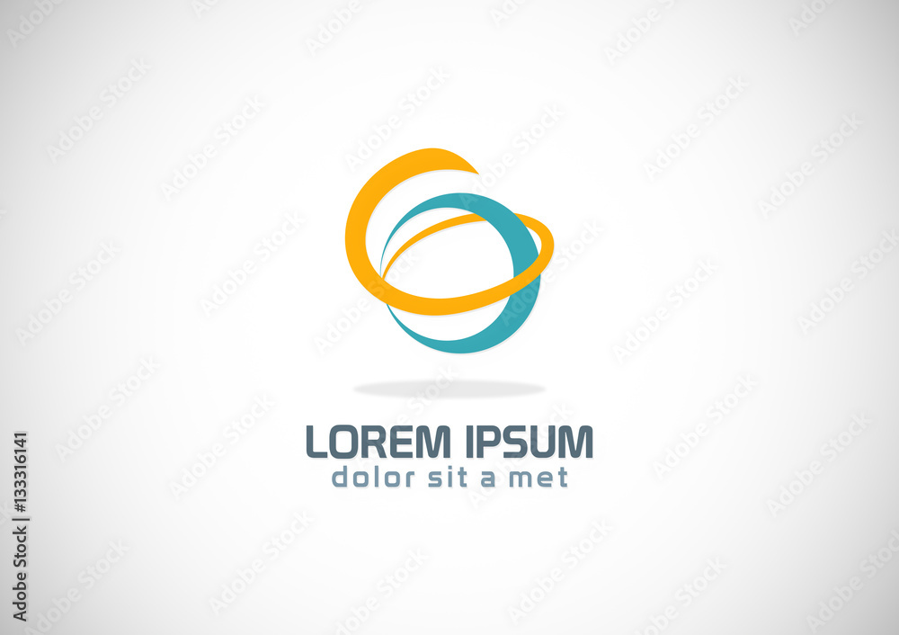 Round Logo Design Psd
