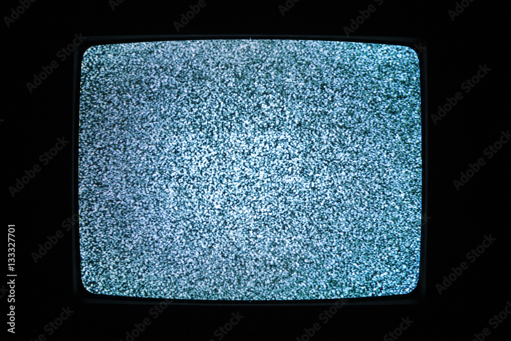 Television noise Stock 사진 | Adobe Stock