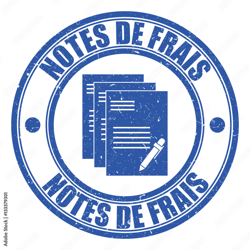 Logo notes de frais. Stock Vector | Adobe Stock