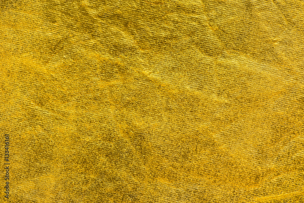 Old gold paper. Golden texture Uneven background with the effect of ...