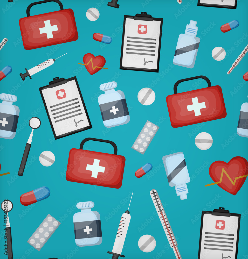 Cartoon Medical Supplies