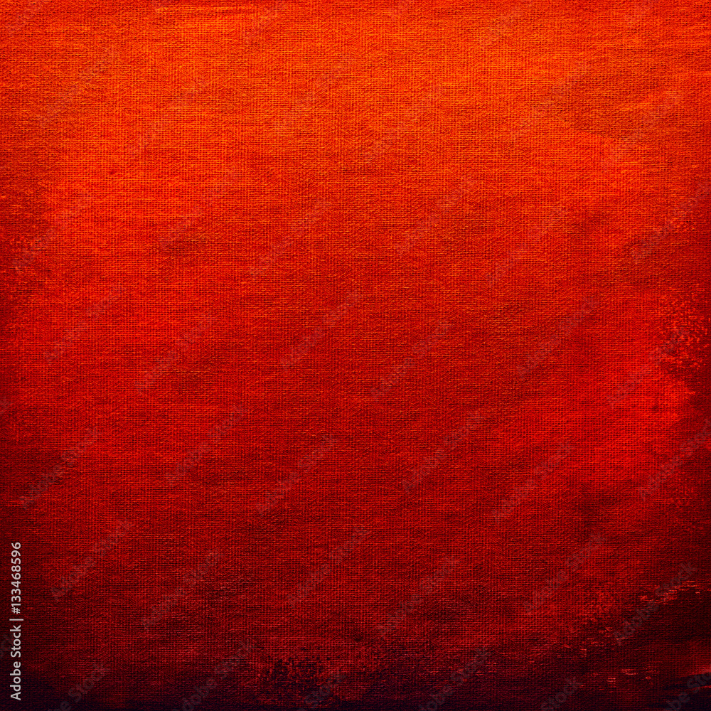 Red linen texture background with vignette Stock Photo | Adobe Stock