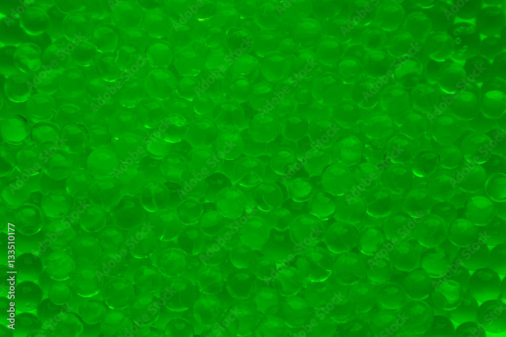 Polymer gel. Gel balls. Silica gel.Yellow circle hydro gel balls bead ...